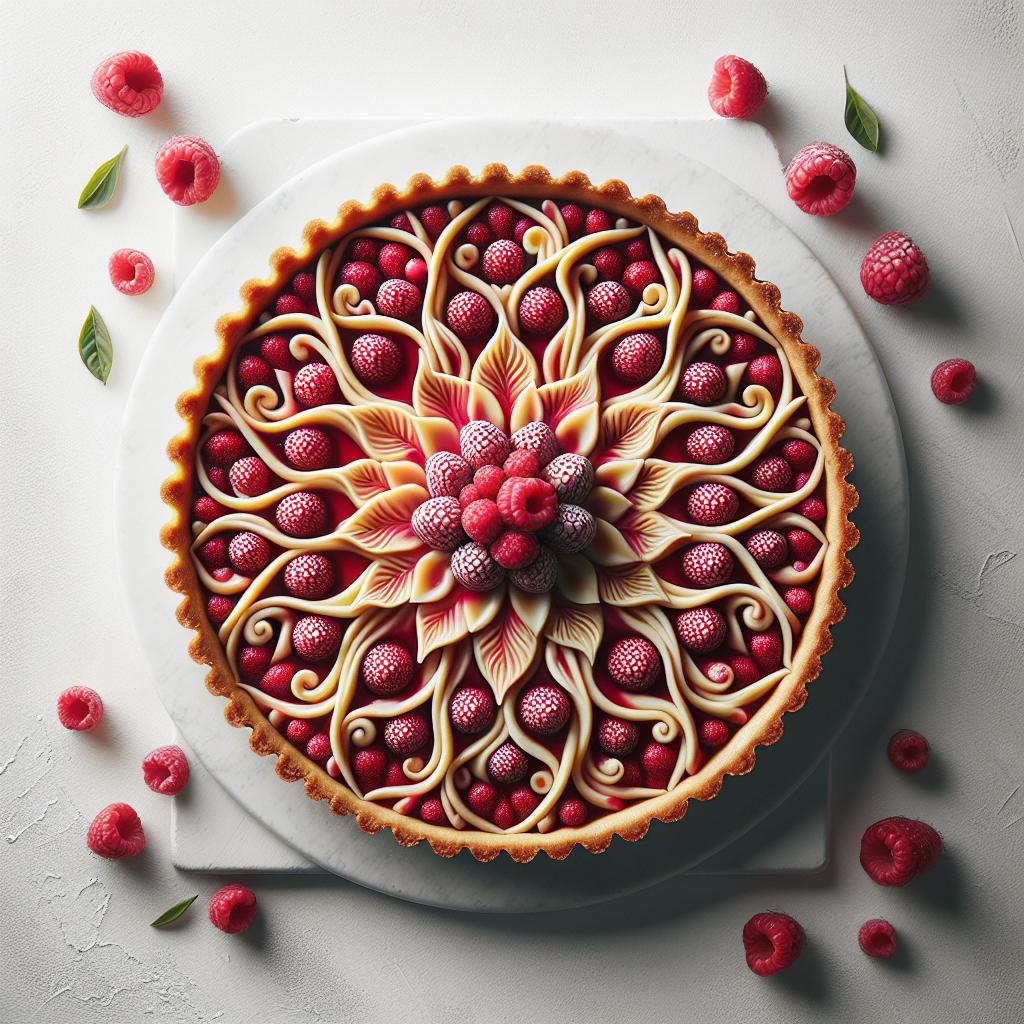 Decadent Raspberry Custard Tart: A Sweet Harmony Unveiled - RecipeGlide